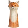 Amazon.com: Creative Co-Op Hand-Painted Decorative Stoneware Fox Vase ...
