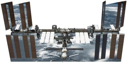 Amazon.com: H69049 International Space Station Space NASA Cardboard ...