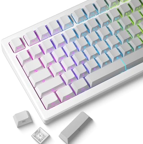 Amazon.com: GMKWTL XVX Topographic PBT Keycaps, Shine Through Keycaps ...