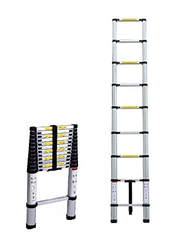 Truphe Telescopic Ladder, 9 Step Ladder - (9 Feet) 7 Years Warranty ...