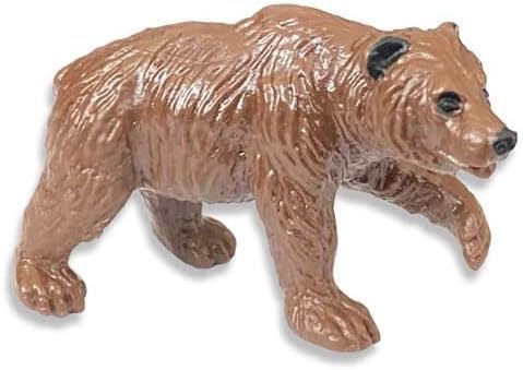 Animals Micro Brownbear PVC Figure : Amazon.co.uk: Toys & Games