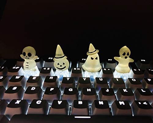 Amazon.com: Handmade Halloween Ghosts Switch Resin Artisan Backlit ...