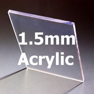 Greenhouse Warehouse Clear Acrylic Sheet, A4 Size, 1.5mm thick : Amazon ...