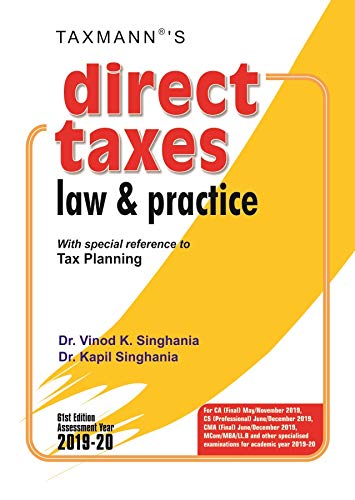 Buy Direct Taxes Law & Practice -With special reference to Tax Planning ...