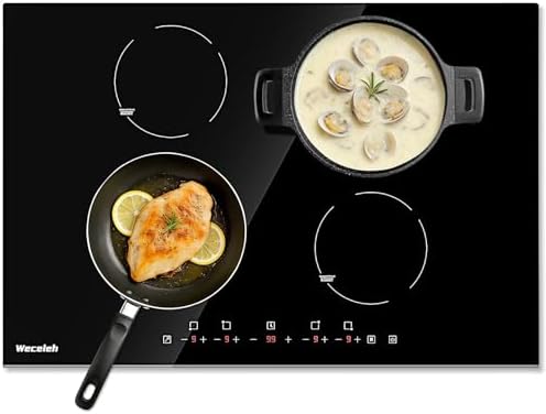 Amazon.com: 30 Inch Induction Cooktop, Weceleh 9 Levels Electric ...