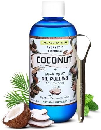 Amazon.com: PurelyWHITE Coconut Pulling Oil - Mouthwash Mint Oil ...