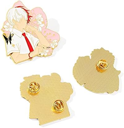 Amazon.com: 3Pc MHA Enamel Pins Brooches Set - Bakugo Deku Anime Badges ...
