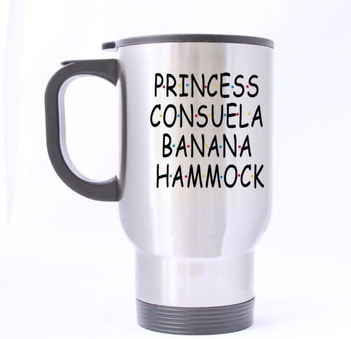 Amazon.com: SCSF Princess Consuela Banana Hammock Travel Coffee Mug ...