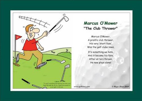Buy Marcus O'Mower "The Club Thrower" (Front 9 Edition) Book Online at ...