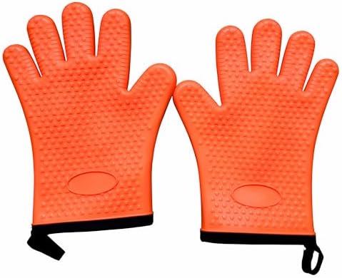 Amazon.com: X-Chef Silicone Oven Gloves, Heat Resistant Silicone Oven ...