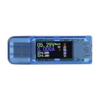 RuiDeng AT34 USB 3.0 Color, Probador Usb Tester LCD Tester, Voltímetro ...