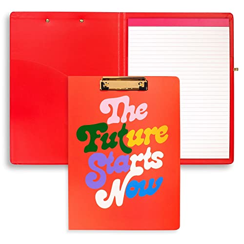 ban.do Clipboard Folio with Lined Notepad, Padfolio Features Metal Clip ...