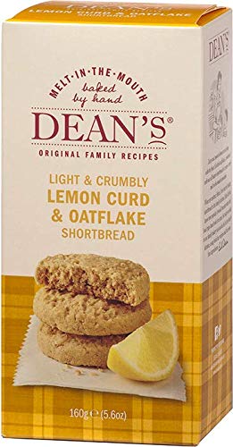 Amazon.com: Dean's Shortbread, Lemon Curd & Oatflake Shortbread Rounds ...