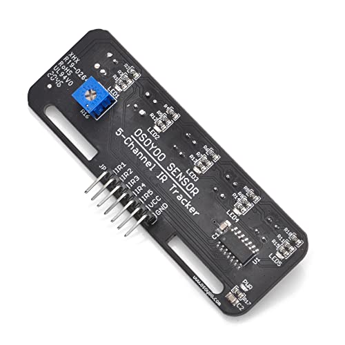 Snapklik.com : OSOYOO Infrared Line Tracking Sensor Module + 7 Pin 25cm Female To Female Jumper Wire
