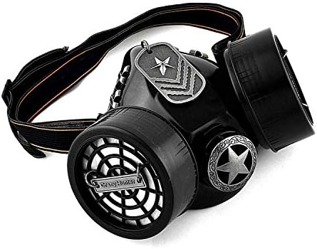 Amazon.com: New Star Steampunk Gothic Gas Mask Cosplay Respirator ...