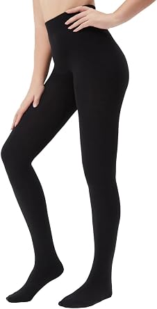 SAFSOU Plus Size Fleece Lined Tights,Winter Warm Thick Velvet Tights ...