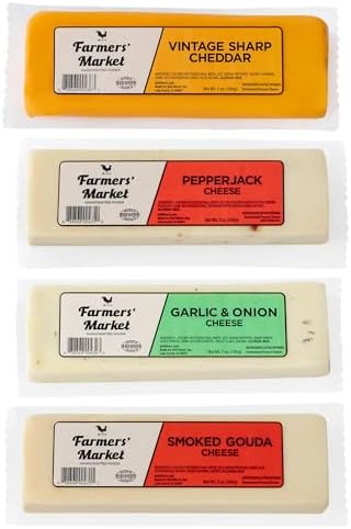 Amazon.com : Farmers' Market Wisconsin Specialty Cheese Blocks ...