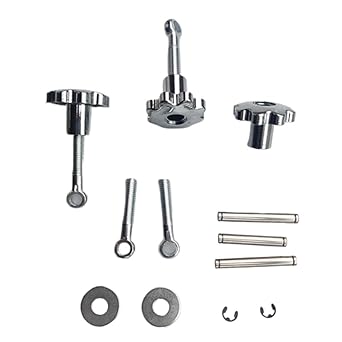Heavy-Duty Universal Dryer Locking Kit - Secure Drum Hoop Clips, Hinges ...