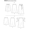 New Look Sewing Pattern N6623 Misses' Skirt in Three Lengths, Paper ...