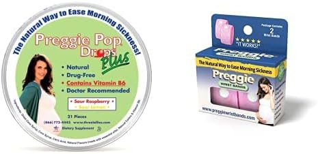 Amazon.com: Three Lollies Preggie Pop Drops Plus, 21 & Preggie Wrist ...