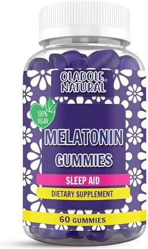 Amazon.com: Oladole Natural Sleep Melatonin Complex 86mg Extra Strength ...