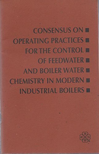 Consensus Operating Practices for Control of Feedwater/ Boiler Water ...