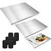 Amazon.com: Patelai 3 Pcs Stainless Steel Cutting Boards for the ...