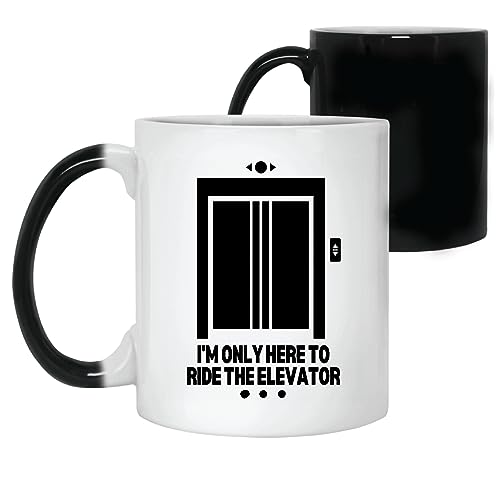 Amazon.com: Gift For Elevator Mechanics Here To Ride The Elevator ...