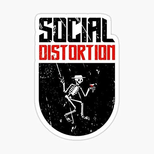 Amazon.com: Social Distortion Sticker - Sticker Graphic - Auto, Wall ...