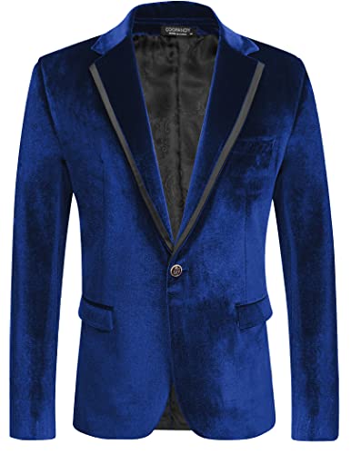 Look Your Best In A Men’s Blue Velvet Jacket: The Best Styles For 2021