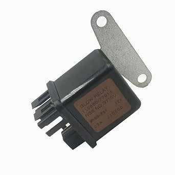 Amazon.com: 119650-77911 Glow Relay 3A 12VDC : Automotive