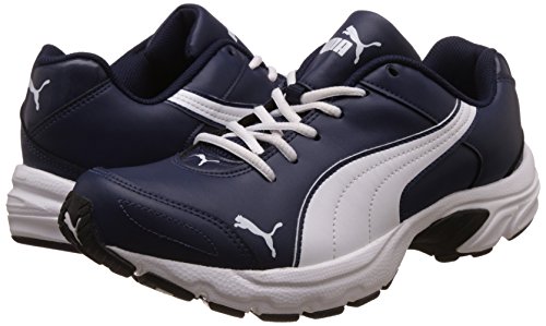 Buy Puma Men's Axis Iv Xt Dp Peacoat and Puma White Running Shoes - 11 ...