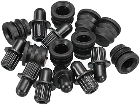 Amazon.com: MECCANIXITY Speaker Grill Guides Plastic Black Ball Socket ...