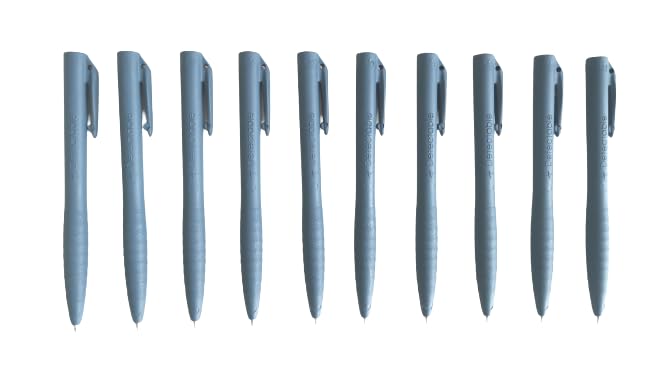 Ballpoint Pen with Clip, Detectable, non-retractable Refill, Metal and ...