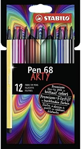 Caneta Ponta Dupla, Staedtler, Brush Lettering, 3004 TB12 02, 12 Cores ...