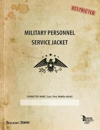 Twilight: 2000 4e Character Journal / Folio: Pond, Scott E.: Amazon.com ...