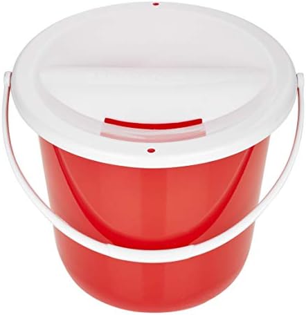 Amazon.com: Plastic Coin Collection Bucket with Removable lid and ...