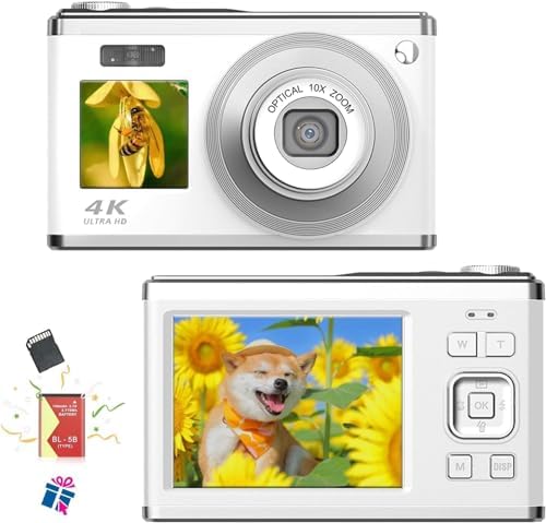 Amazon.co.jp: Digital Camera, 4K Popular, Digital Camera, 60 Megapixels ...