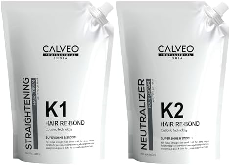 CALVEO® HAIR RE-BOND Moisturizing & Straightening Hair Cream | Luxury ...