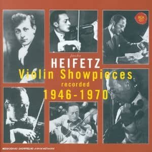 Violin Showpieces Recorded 1946-1970: Heifetz, Jascha: Amazon.ca: Music