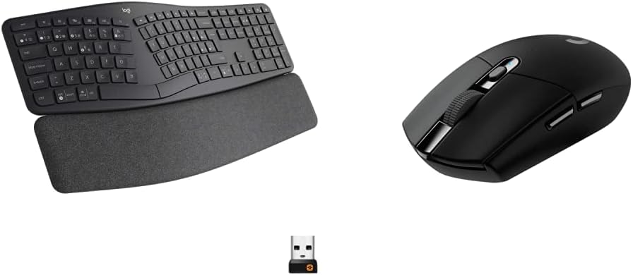 Logitech Ergo K860 Teclado Partido, inalámbrico y ergonómico, Escritura ...