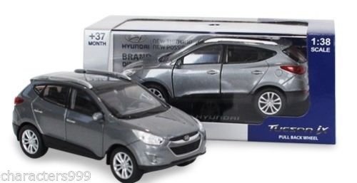 HYUNDAI Collection Miniature car toy 1:38 Diecast car scale Tucson ...
