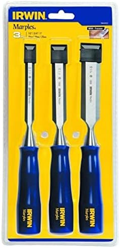 Irwin Marples MAR373S8 Splitproof B/E Chisel (Set of 8) : Amazon.co.uk ...