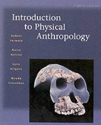 Buy Introduction to Physical Anthropology Book Online at Low Prices in ...