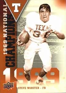 Amazon.com: Steve Worster football card (Texas Longhorns) 2011 Upper ...