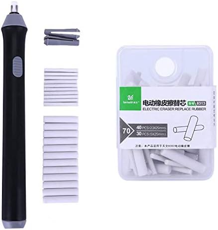 Electric Eraser Kit Includes 1 Electric Eraser + 90 Rubber Electric ...