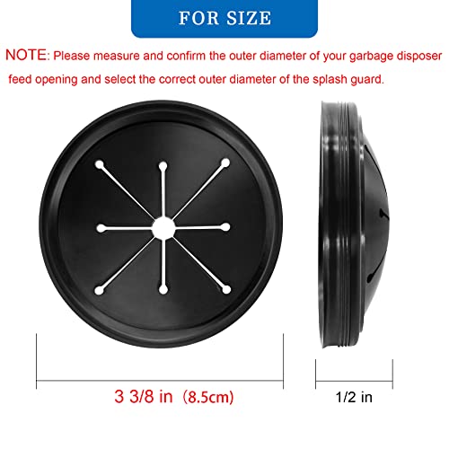 Snapklik.com : Garbage Disposal Splash Guard Sink Baffle, Food Waste ...