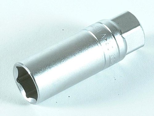 Teng Tools 21mm 3/8 Inch Drive 6 Point Spark Plug Socket With Rubber ...