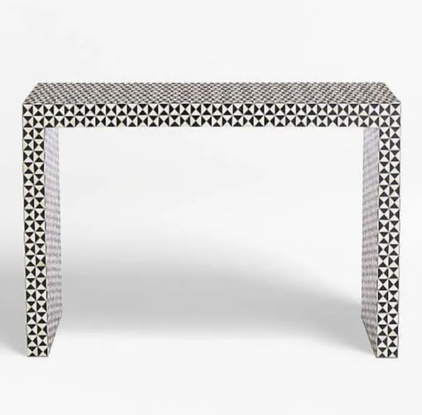 Furniture From Factory Bone Inlay Rectangle Console Table | Bone Inlay ...