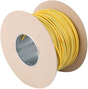 3mm PVC Green/Yellow Earth Sleeving (10) : Amazon.co.uk: DIY & Tools